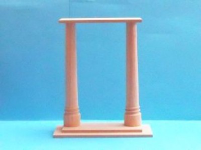Dolls house pillars[pair] - Baccraft Miniatures