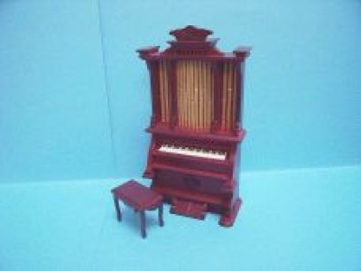 Miniature church pipe organ - Baccraft Miniatures