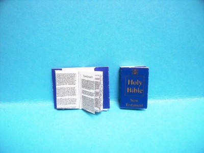 Miniature printed Bible, New Testament - Baccraft Miniatures